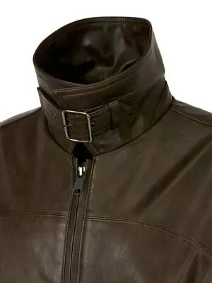 STUDIO TOMBOY Faux-leather Jacket - Brown