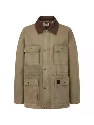 STUDIO TOMBOY Patch-pocket Washed Jacket