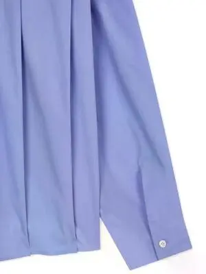 STUDIO TOMBOY Unbalanced Shirt - Blue