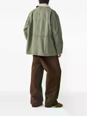 STUDIO TOMBOY Buttoned Corduroy-collar Jacket