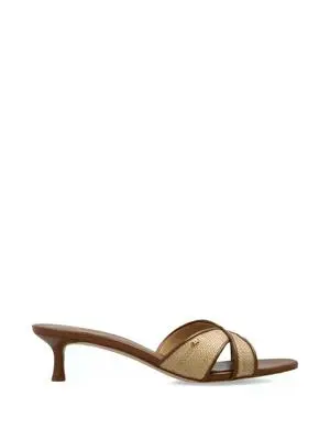 Michael Kors Cassidy Criss-cross Strap Sandals - Neutrals