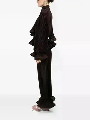 ROWEN ROSE Pleated Balloon Trousers