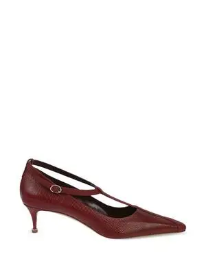Manolo Blahnik Pointed Toe T-strap Pumps