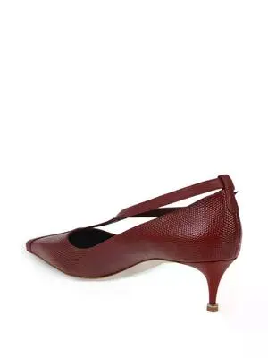 Manolo Blahnik Pointed Toe T-strap Pumps