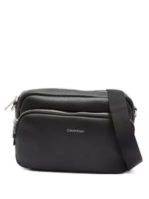 Calvin Klein Logo Crossbody Bag - Black