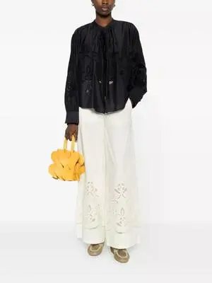 FORTE_FORTE Lunamaris" Embroidered Shirt