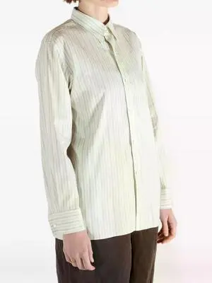 Auralee Striped Button-down Shirt
