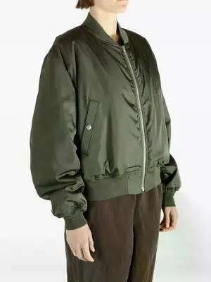 Auralee Zip Pocket Bomber Jacket