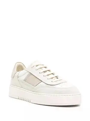 Axel Arigato Orbit Overlap Panelled Lace-up Sneakers - Neutrals