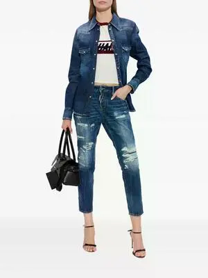 Dsquared2 Teddy Ripped Jeans