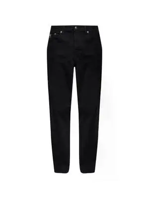 Versace Logo Patch Denim Jeans