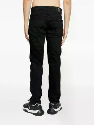 Versace Logo Patch Jeans