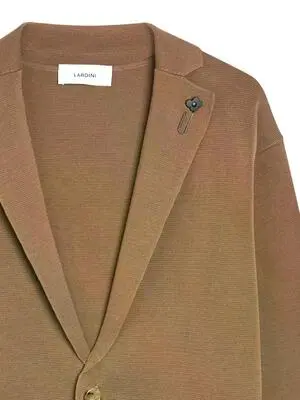 LARDINI Button-up Cotton Cardigan - Brown