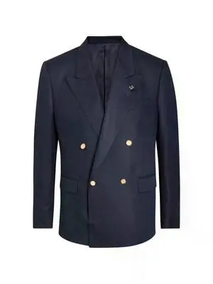 LARDINI Double-breasted Blazer - Blue