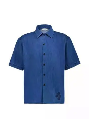 Commas Striped Denim Shirt