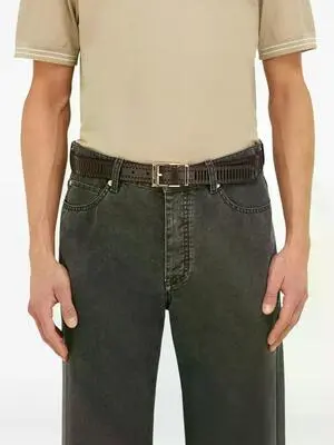FERRAGAMO Adjustable Belt - Brown