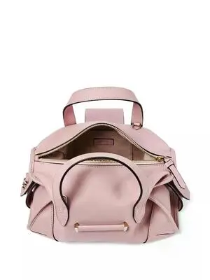 JIMMY CHOO Small Bar Holdall Tote Bag - Pink
