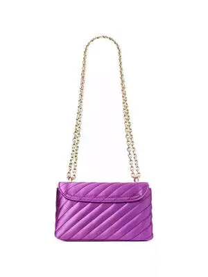 JIMMY CHOO Small Curve Crossbody Bag - Purple