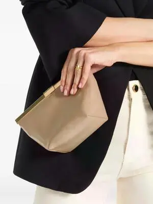 JIMMY CHOO Ganache Clutch - Neutrals