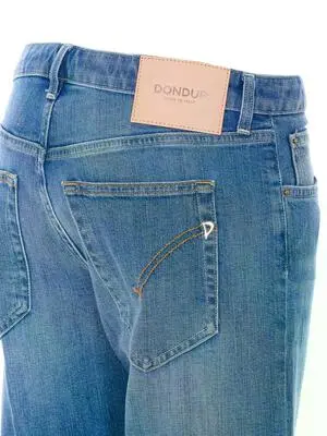 DONDUP Logo Patch Skinny Jeans