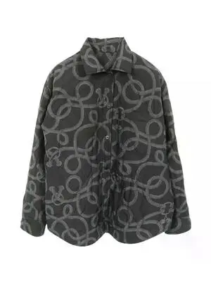 Hermès 2010s Palefroi Remix Reversible Overshirt - Green