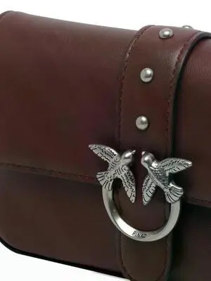 Pinko Love One Leather Crossbody Bag