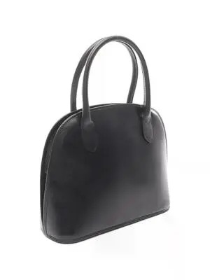 Celine 2000s Circle Logo Leather Handbag