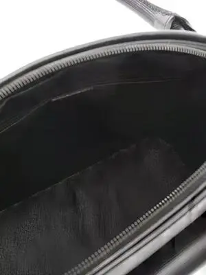 Celine 2000s Circle Logo Leather Handbag