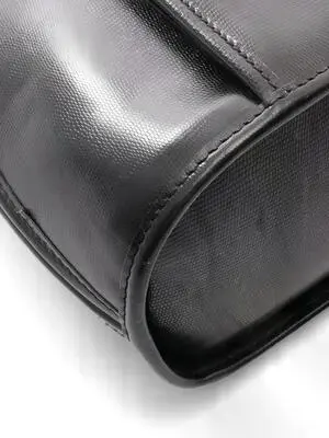 Celine 2000s Circle Logo Leather Handbag