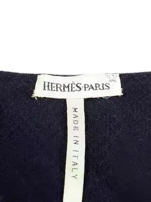 Hermès Colour-block V-neck Cardigan