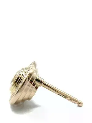 Cartier 18k Rose Diamond Earrings