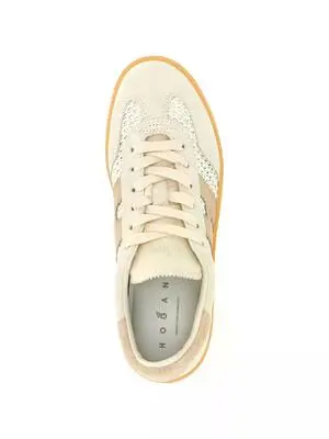 Hogan Logo Detail Sneakers - Neutrals