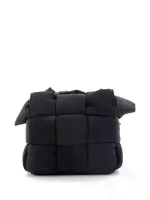 Bottega Veneta Cassette Maxi Intrecciato Nylon Extra Mini Crossbody Bag
