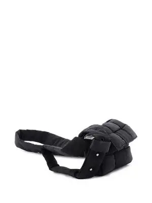 Bottega Veneta Cassette Maxi Intrecciato Nylon Extra Mini Crossbody Bag
