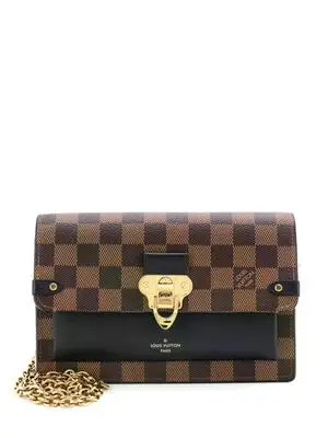 LOUIS VUITTON Vavin Chain Wallet Nm Damier - Brown