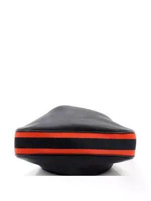 Gucci Attache Small Leather Shoulder Bag - Black