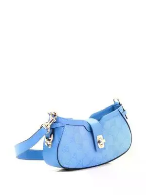 Gucci Gg Canvas Mini Shoulder Bag - Blue