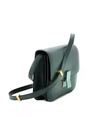Celine Classic Box Bag Smooth Leather Medium - Green