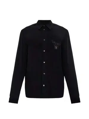 DIESEL® S-holger Logo Buttoned Shirt