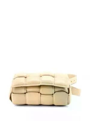 Bottega Veneta Cassette Padded Intrecciato Leather Belt Bag