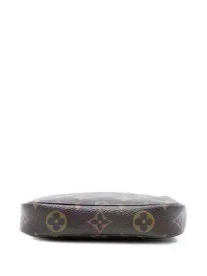 LOUIS VUITTON 2020 Monogram Mini Pochette Accessoires - Brown