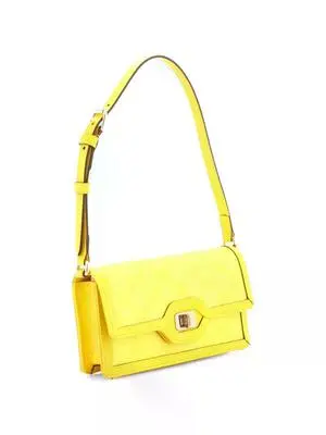 Gucci Luce Gg Canvas Mini Shoulder Bag - Yellow