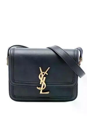 Saint Laurent 2020 Small Solferino Satchel - Black