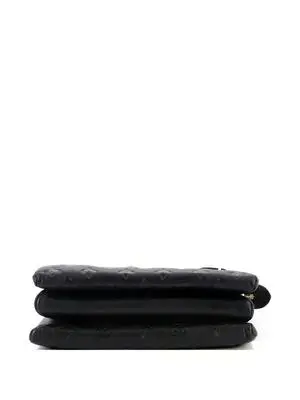 LOUIS VUITTON Coussin Pm Monogram Embossed Lambskin Crossbody Bag - Black