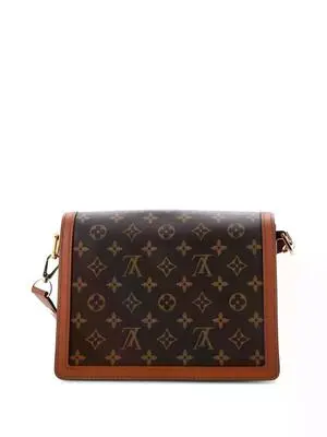LOUIS VUITTON Dauphine Reverse Monogram Canvas Mm Shoulder Bag