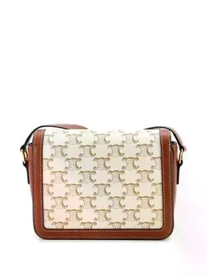 Celine Triomphe Coated Canvas Teen Shoulder Bag