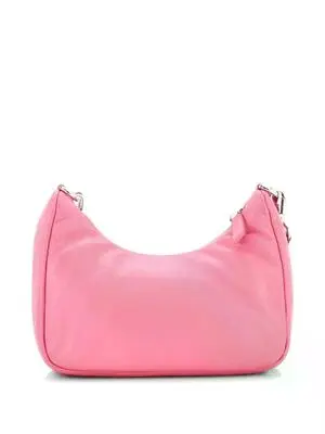 Prada Re-edition 2005 Nappa Leather Shoulder Bag - Pink