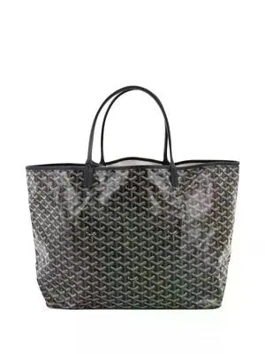Goyard Saint Louis Coated Canvas Gm Tote Bag - Black