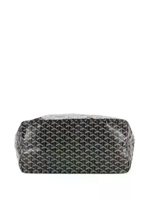 Goyard Saint Louis Coated Canvas Gm Tote Bag - Black
