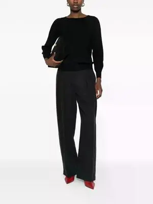 TWINSET Long Sleeve Top With Cut Out Detail